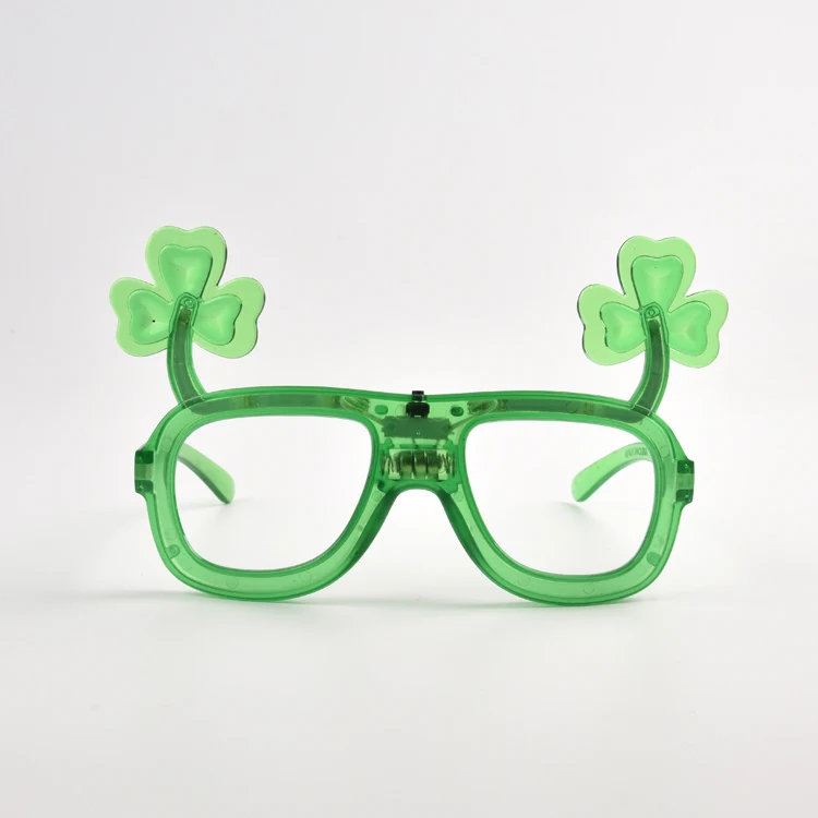 St. Patrick's Day Shamrock Glasses Party Led Flashing Glasses - Buy Led ...