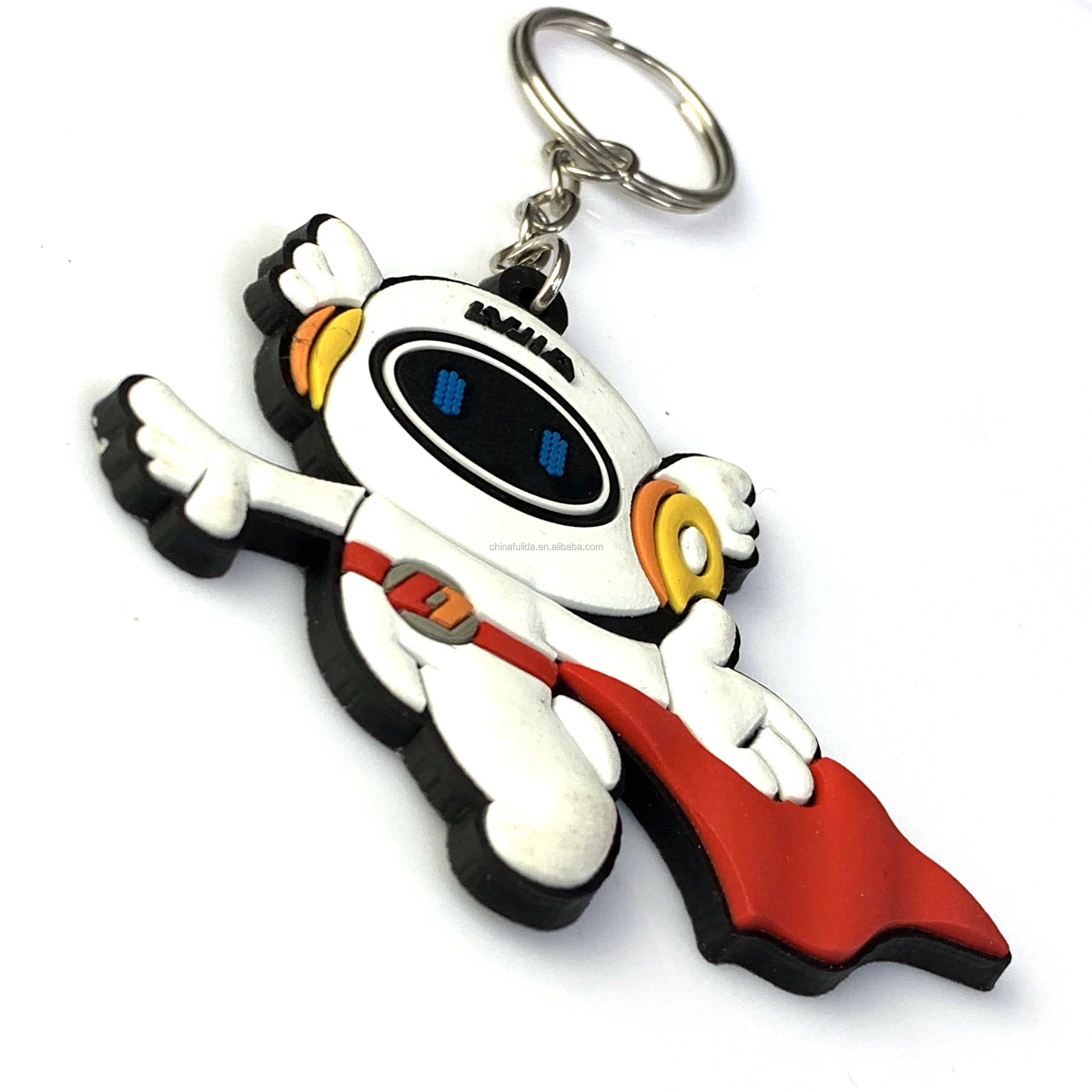 Custom Design 2d 3d Soft Pvc Rubber Keychain / Silicone Keyring - Buy ...