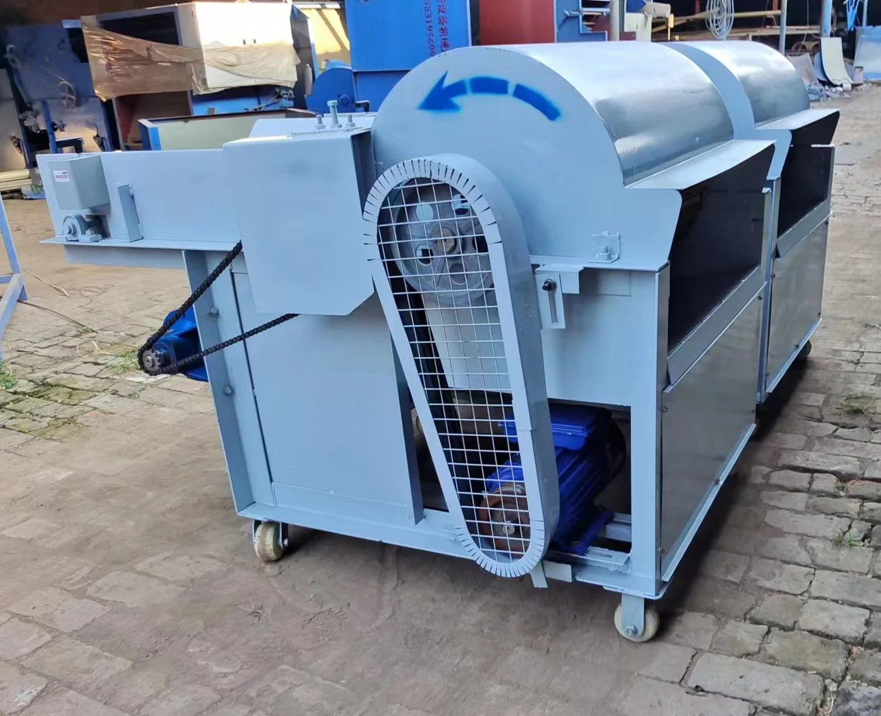 Waste Clothes Recycling Shredder Cloth Leather Clothes Textile Fabric ...