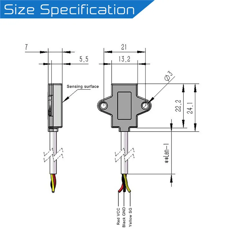 High Accuracy Non Contact Water Level Detector - Zenvansz