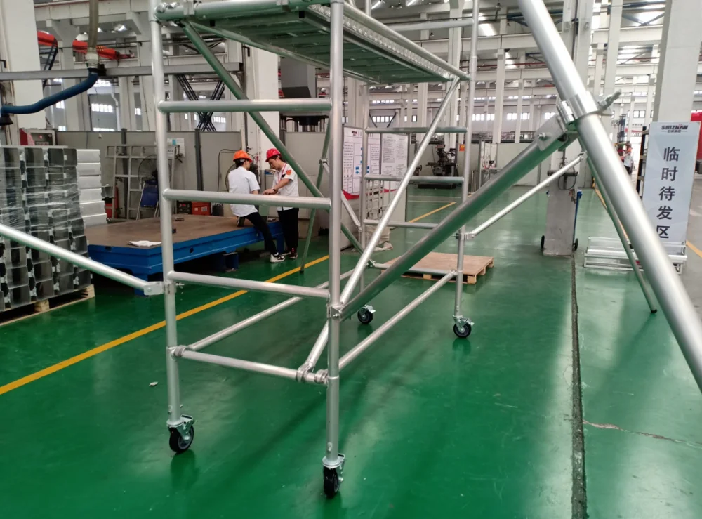Wholesale Easy Install H Frame Catwalk Aluminum Mobile Scaffolding ...