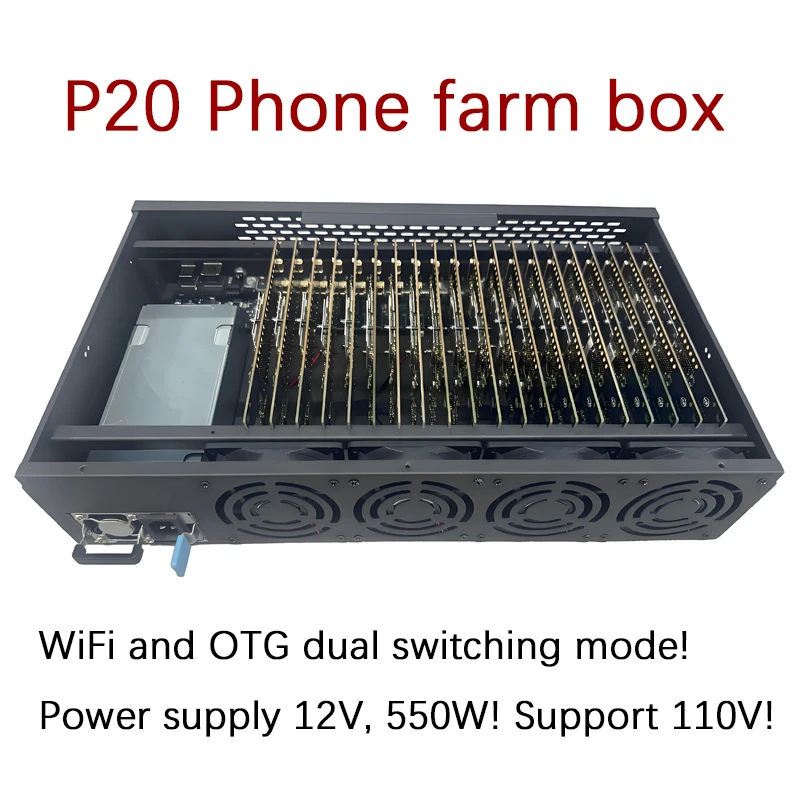 Mobile Phone Motherboard Box - PHONE FARM with OTG Double Cut
