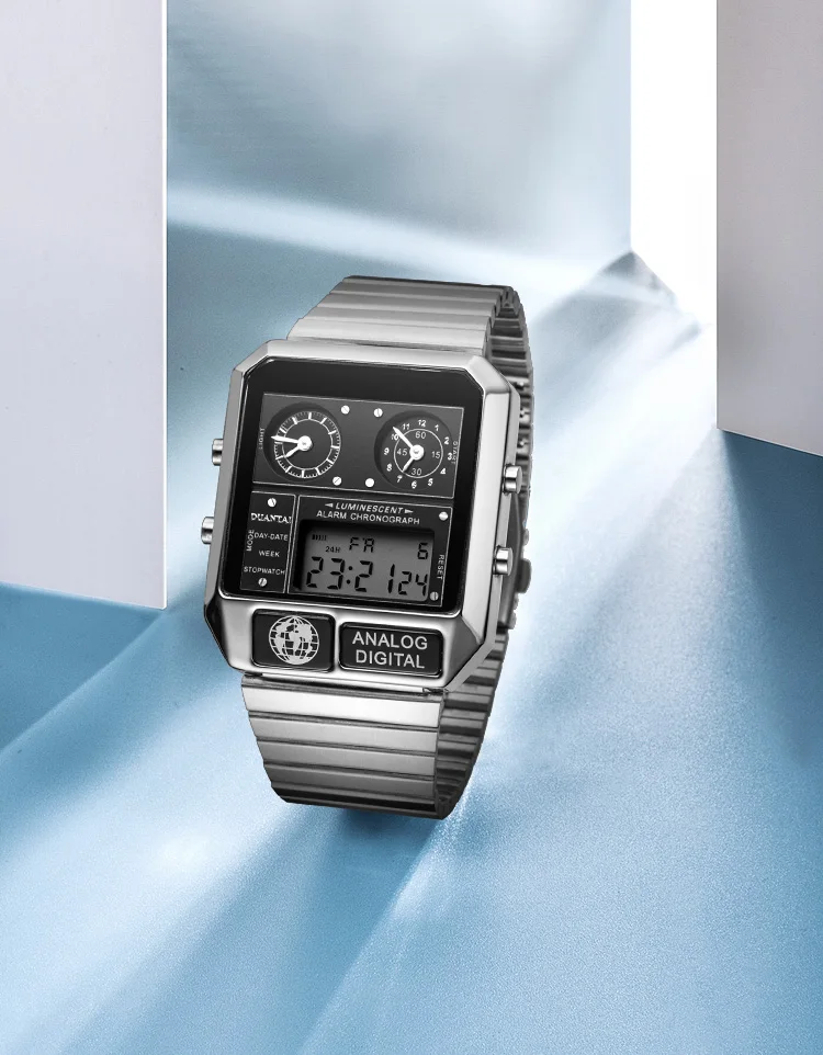 Duantai 8187 Fancy Custom Logo Mens Quartz Watch Creative Stainless ...