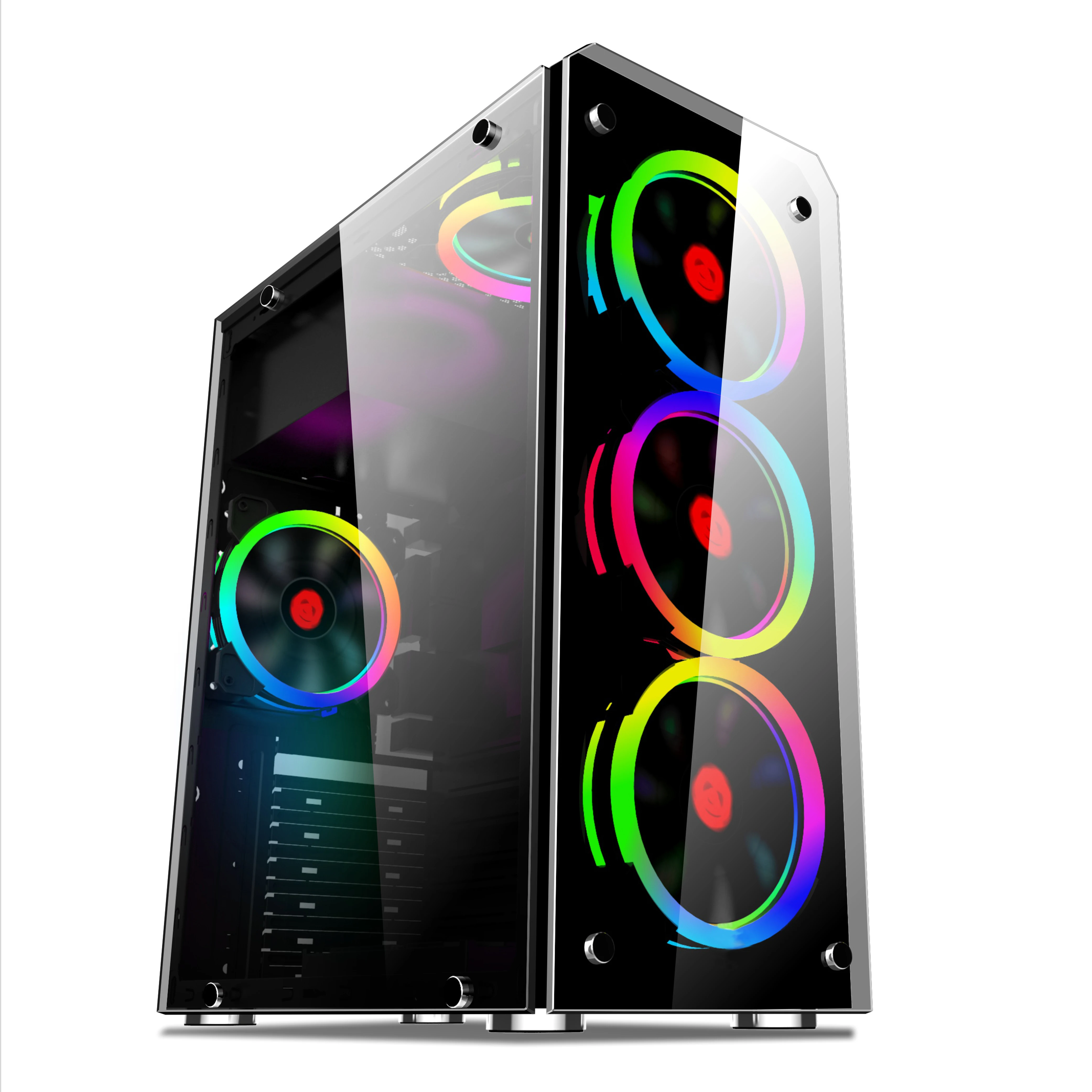 Boitier Pour Pc Gamer Atx/micro Atx,Joli Boîtier De Haute Qualité Avec ...