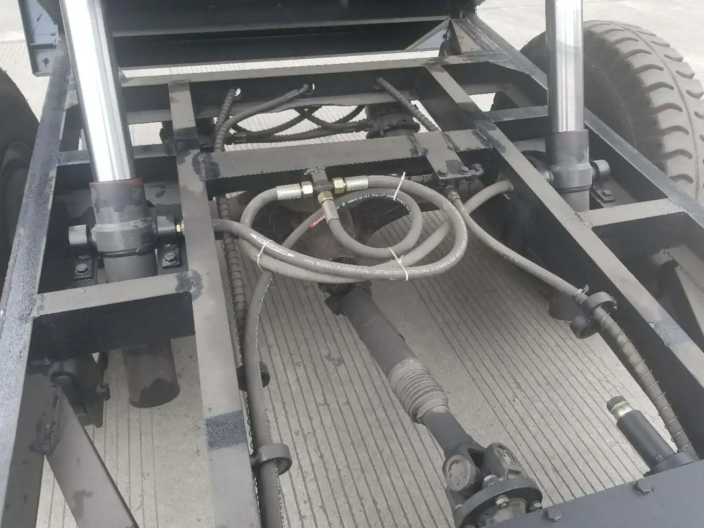 Tractor PTO Driven Axle Trailer - High Productivity & Durability