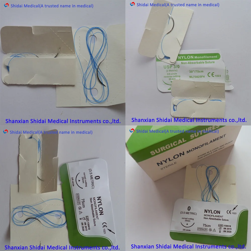 Medical Collagen Sterile Sutures Absorbable Surgical Gut Suture Chromic ...