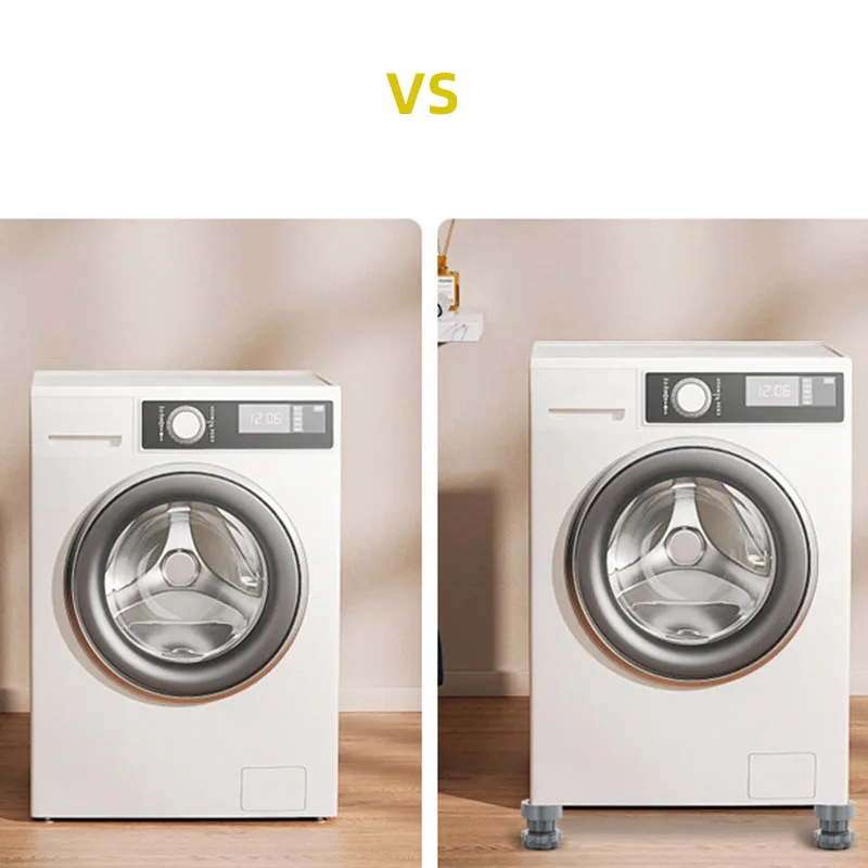 Stable and Durable: Adjustable Height Washing Machine Base