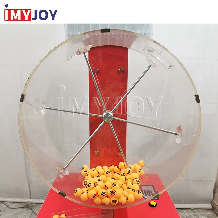 Big Capacity High Quality Rotary Gambling Machine Bingo Blower Lottery ...