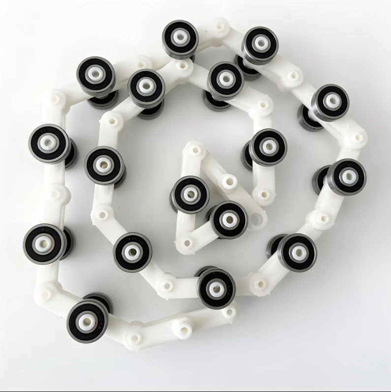 17 Double Wishbone Rotary Chains on Escalators/Xunda Pulley Group Pitch ...