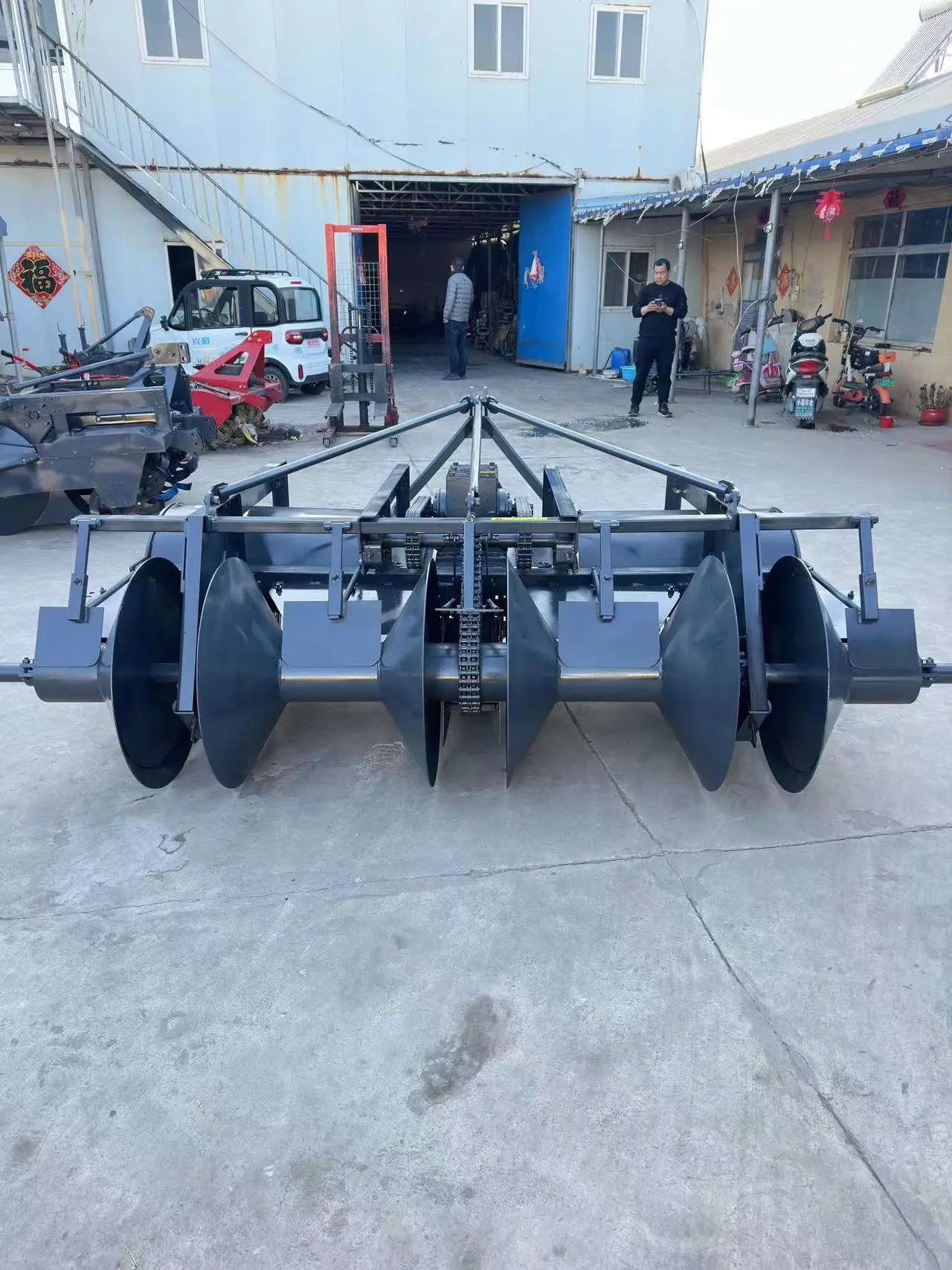 Tractor Implements and Attachments - High Productivity Ridger Machine