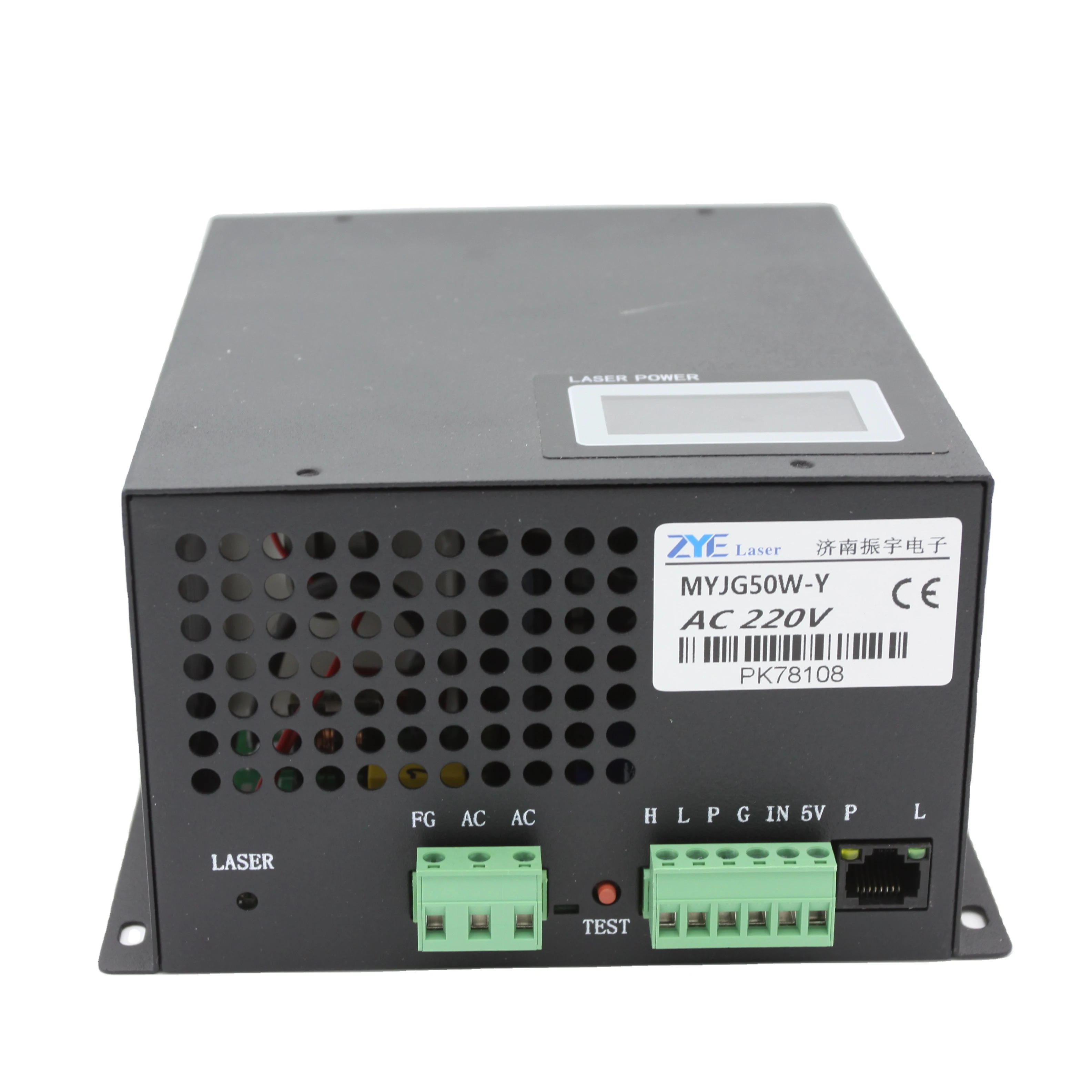 Zye Myjg 50w-y Ac 220v Co2 Laser Lcd Display Integrated Power Supply ...