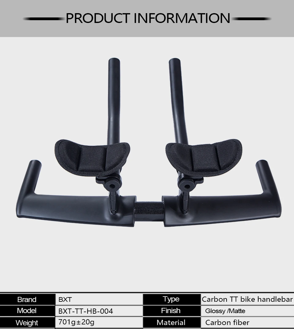 Full Carbon Fiber Racing Road Bike Handlebar - BXT-HB-004