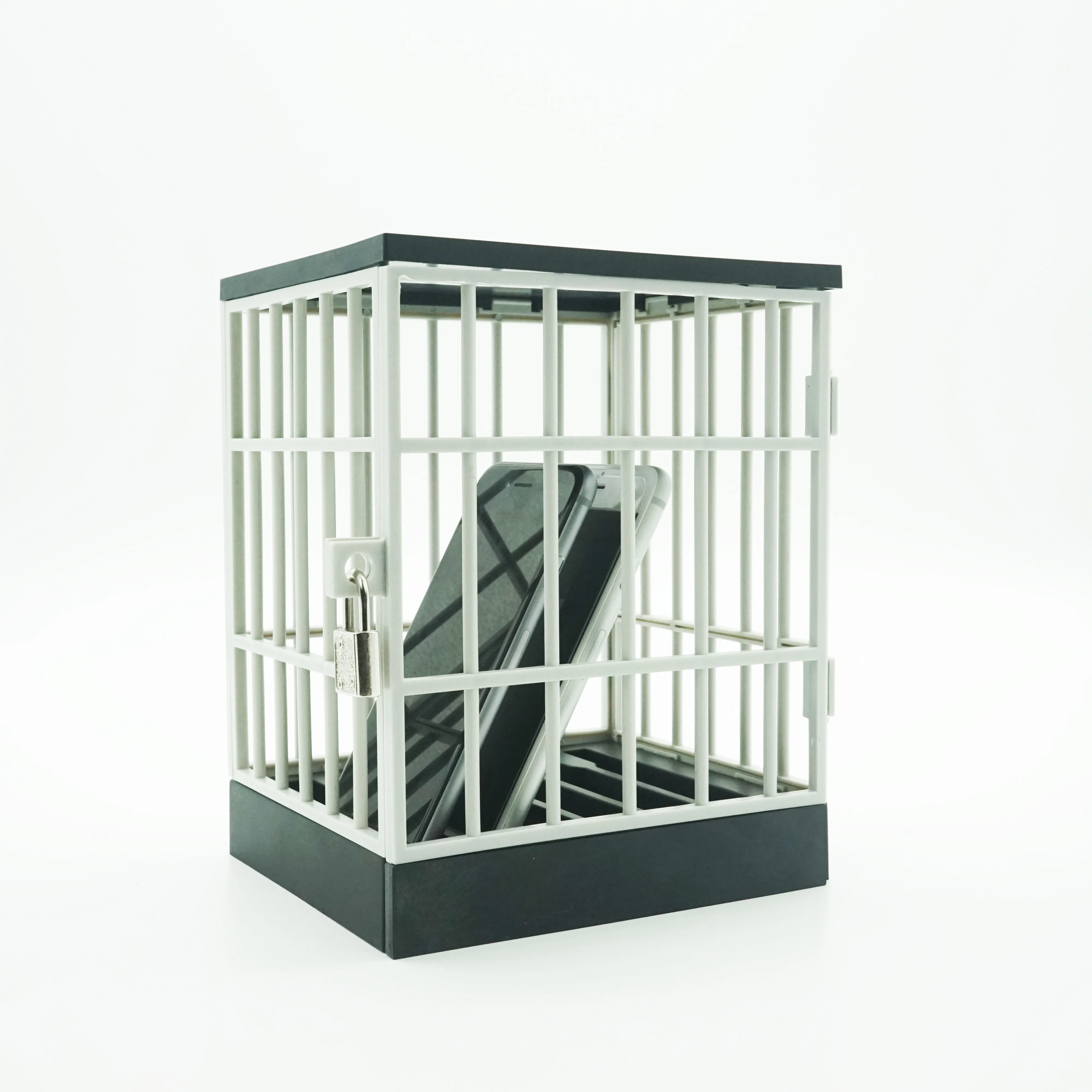 European Style Plastic Smartphone Jail Cell - Novelty Phone Lock Box ...