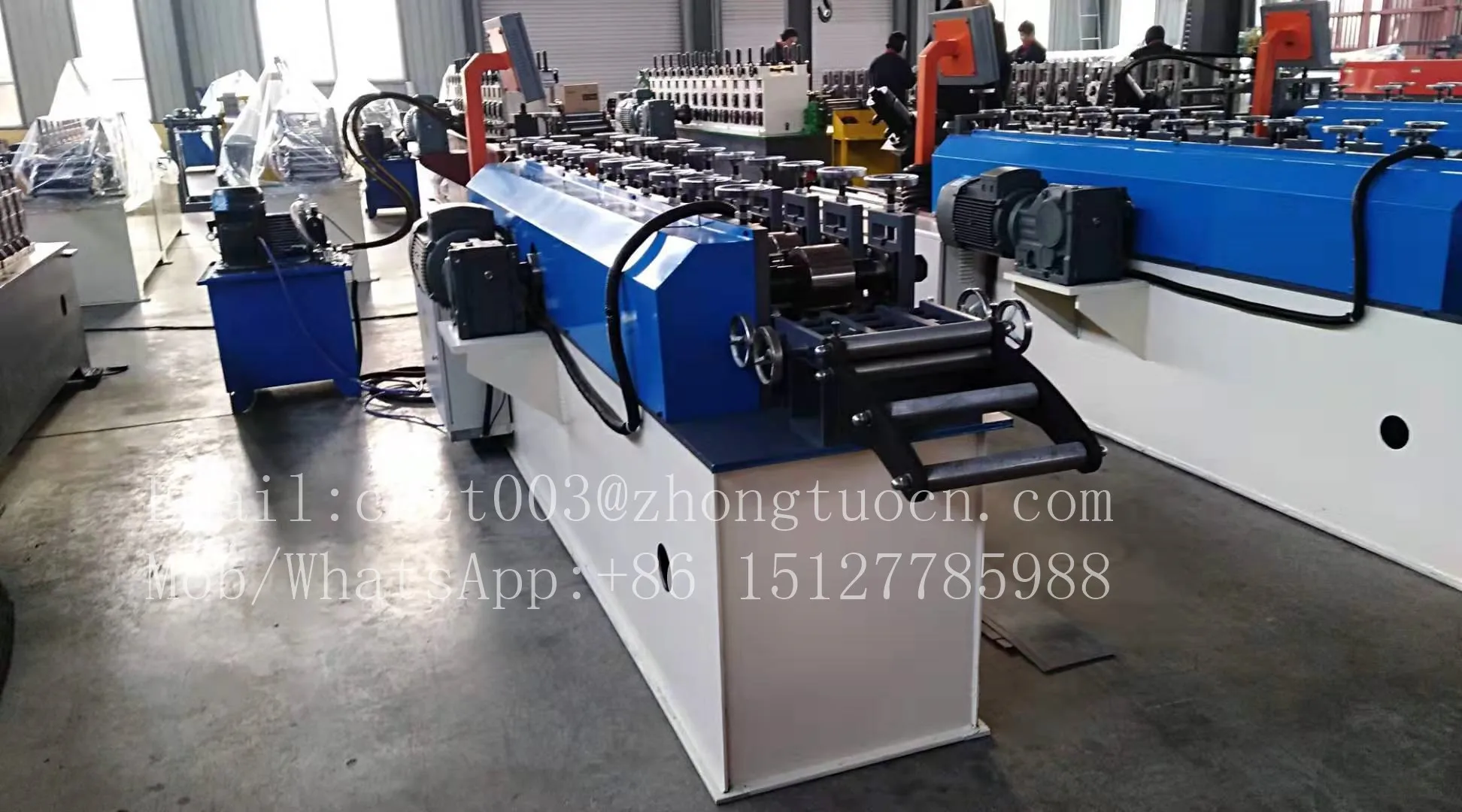 Batten 121 Omega Profile Steel Roll Forming Machine - Buy Batten 121 ...