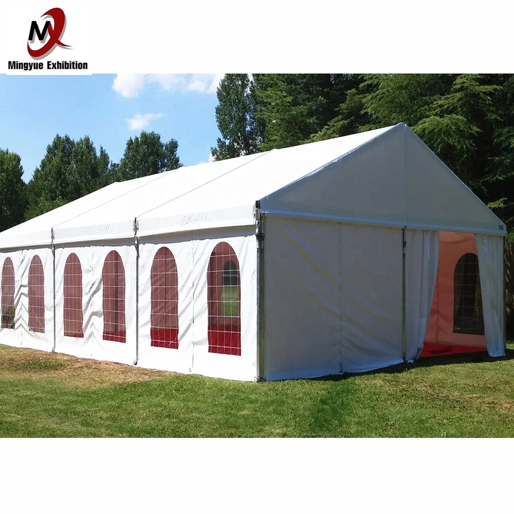 6x12m Pe Tent Galvanized Pipe For Trade Show Exhibition Or Temporary ...