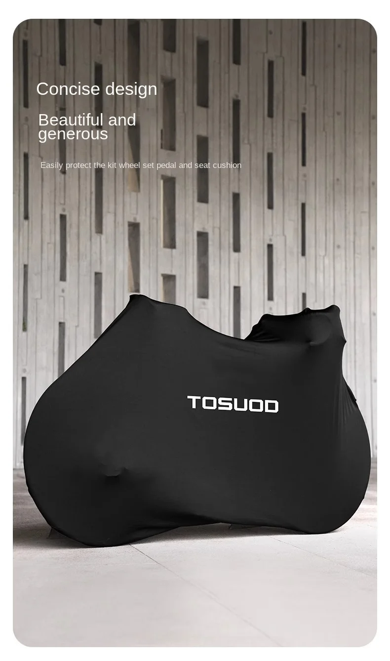 TOSUOD Universal Bicycle Dust Cover Full Wrap Protective Cover for Road ...