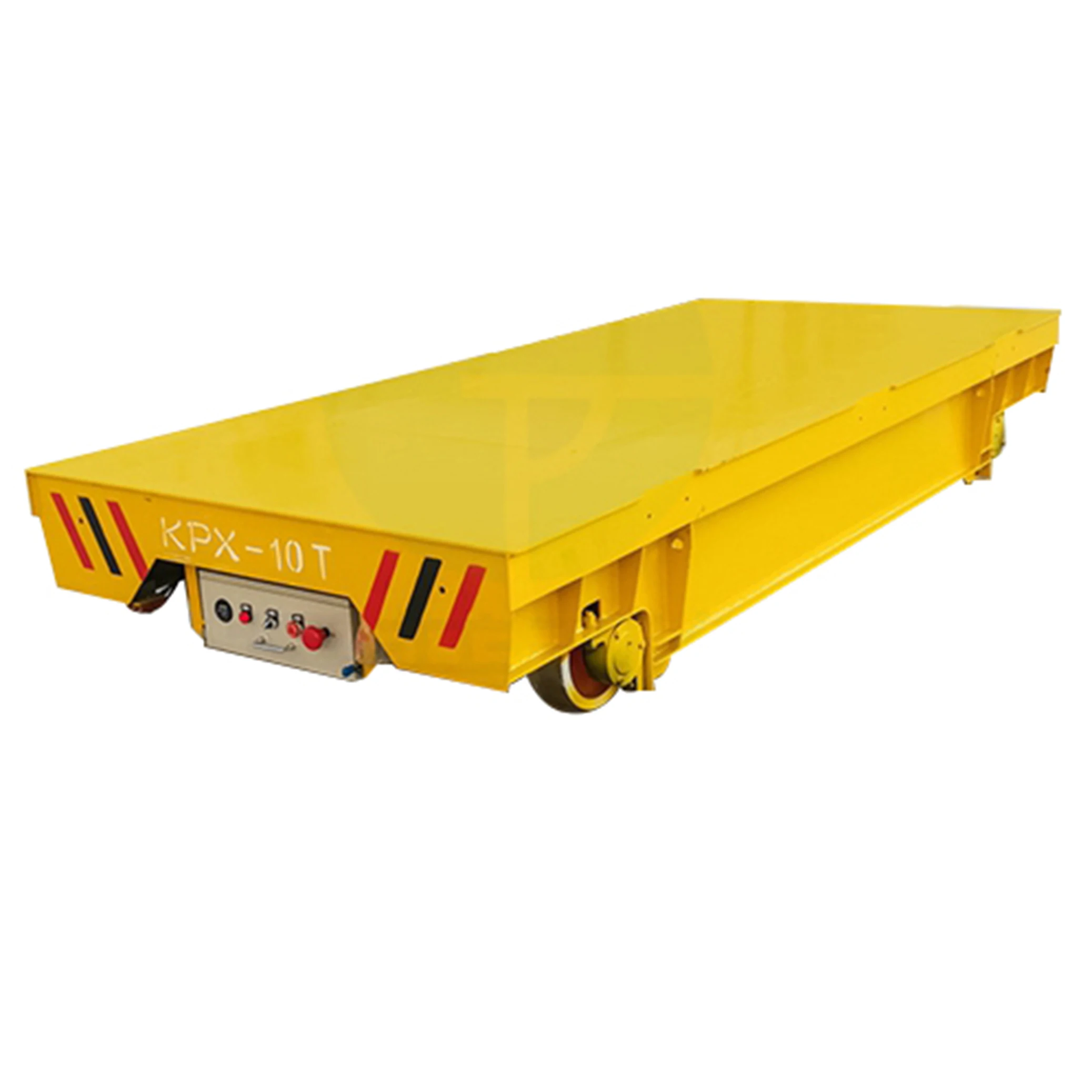 Cheap Electric Rail Turning Flat Platform Transfer Cart With Remote ...