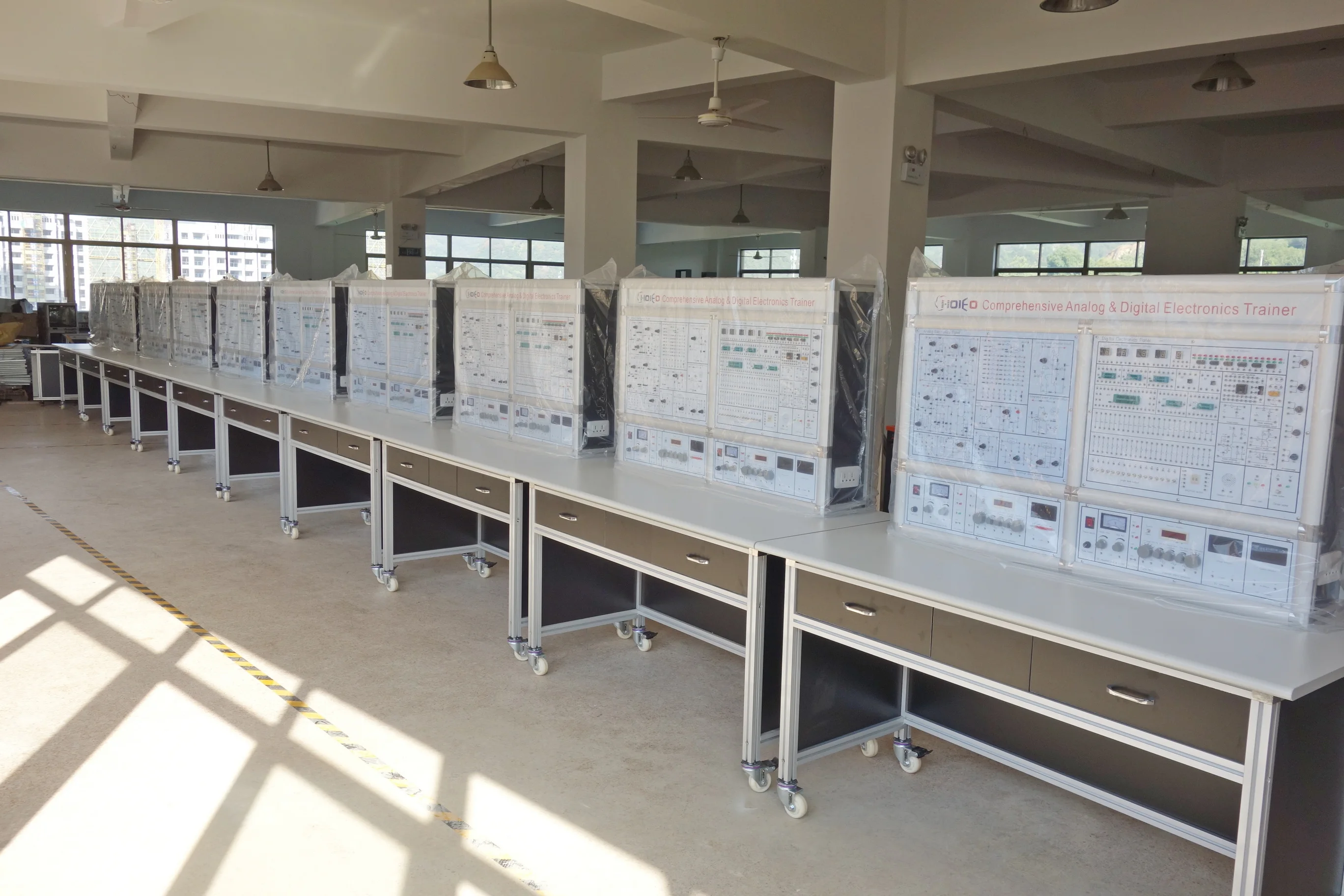 Cad-101 Transparent Four-floor Elevator Emulator Plc Controlled ...