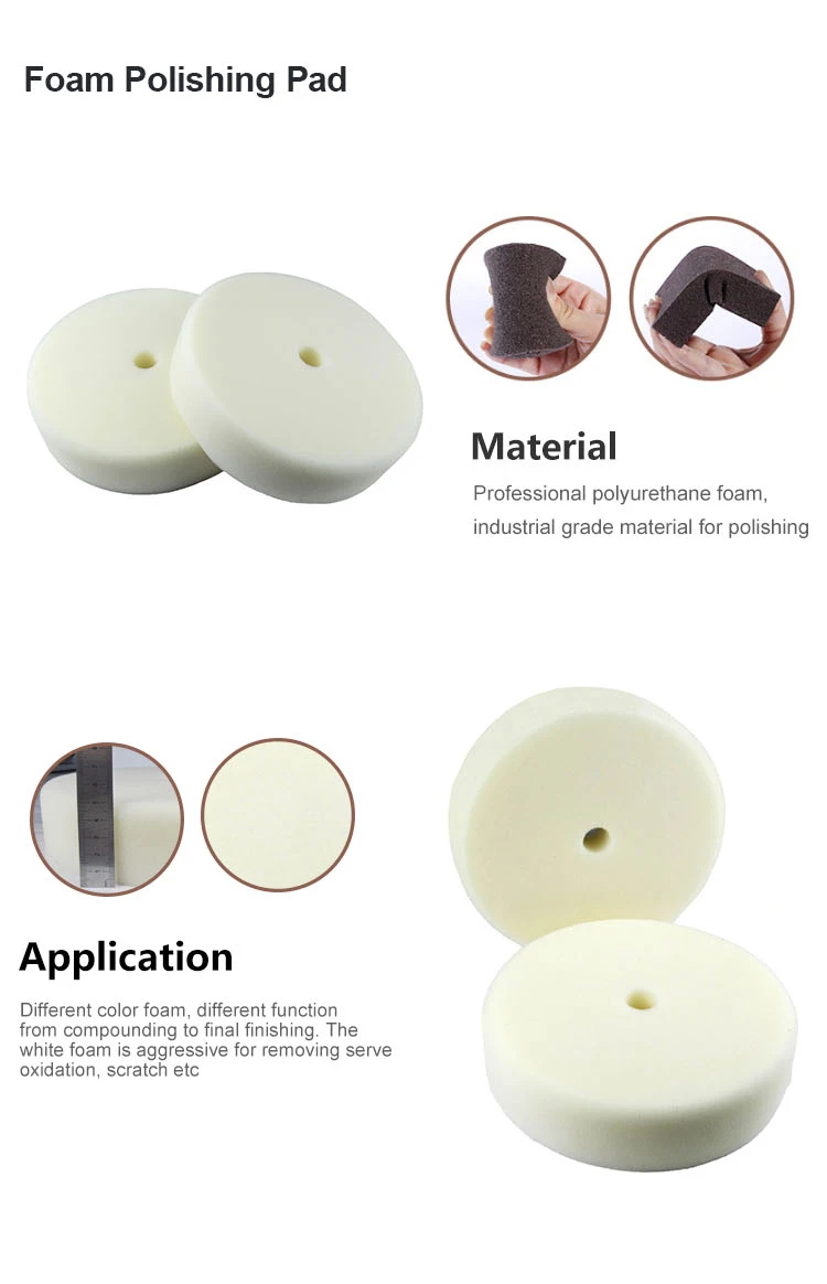 Evertool Soft White Foam Polishing Pad For Car - Buy Polishing Pad Car ...