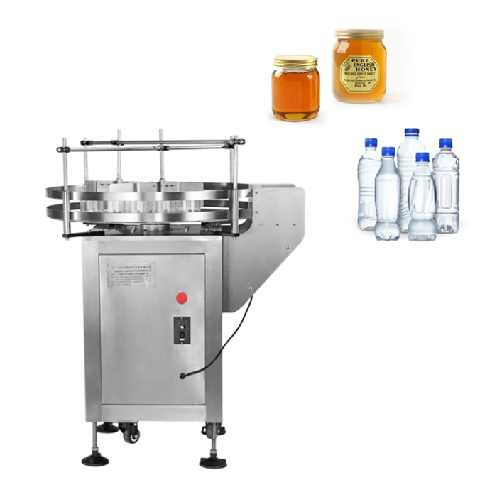 Rotary Bottle Collecting Table/accumulation Conveyor Table - Buy Bottle ...