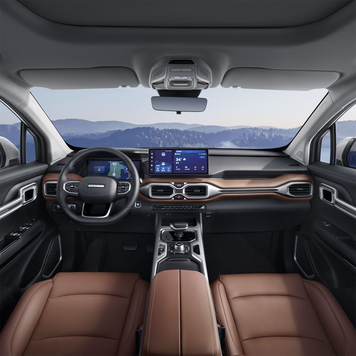 4 Wheel New Releasing Geely Ev Car Radar Rd6 4 Doors 5 Seaters Pick Up ...