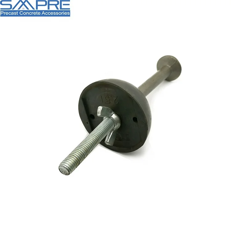 1.3t-32t Rubber Recess Former For Spherical Head Lifting Anchor For Prestressed Concrete Anchor ...