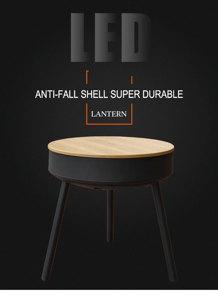 Smart Table With Bluetooth Speaker Side Table With Wireless Charging ...