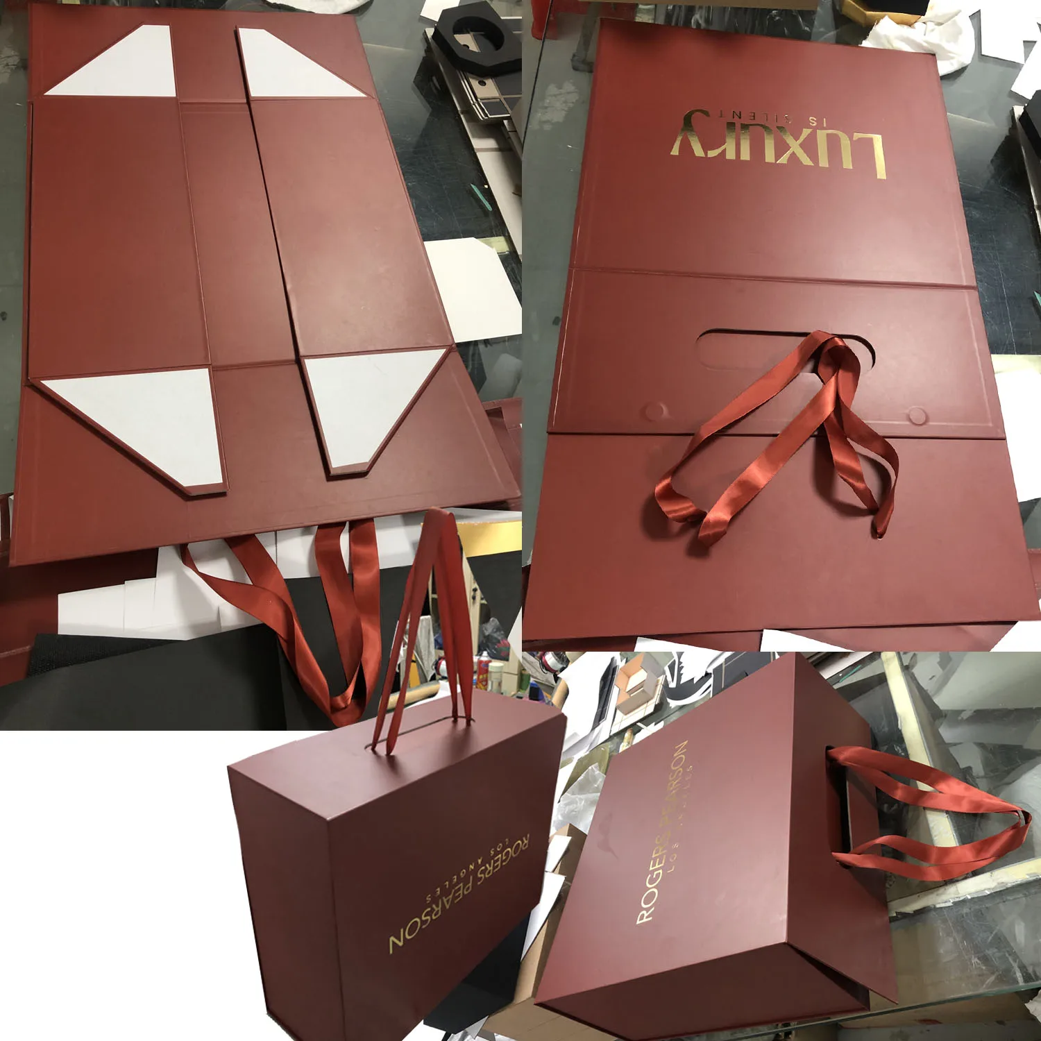 Luxury Gift Packaging - Custom Boot Boxes with Handles