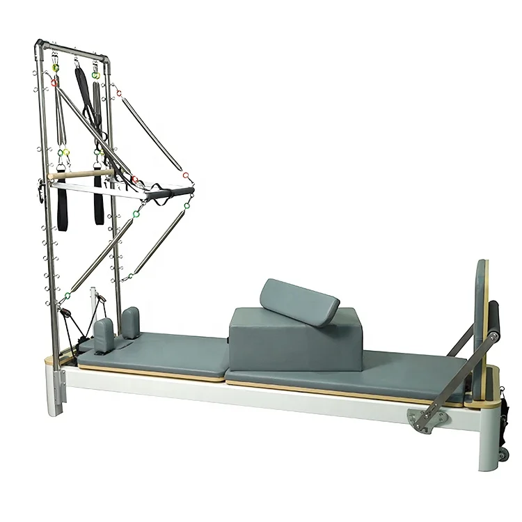 Pilates Reformer with Tower - Half Trapeze Pilates Bed| Alibaba.com