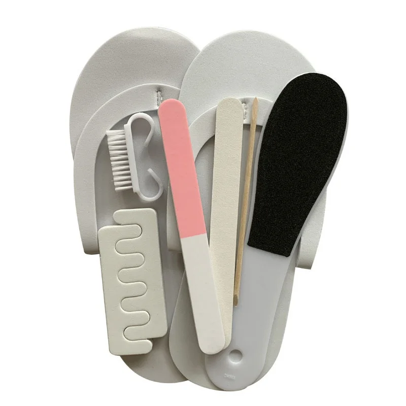 Disposable Plastic Manicure & Pedicure Set for Nail Salons and Hotels ...