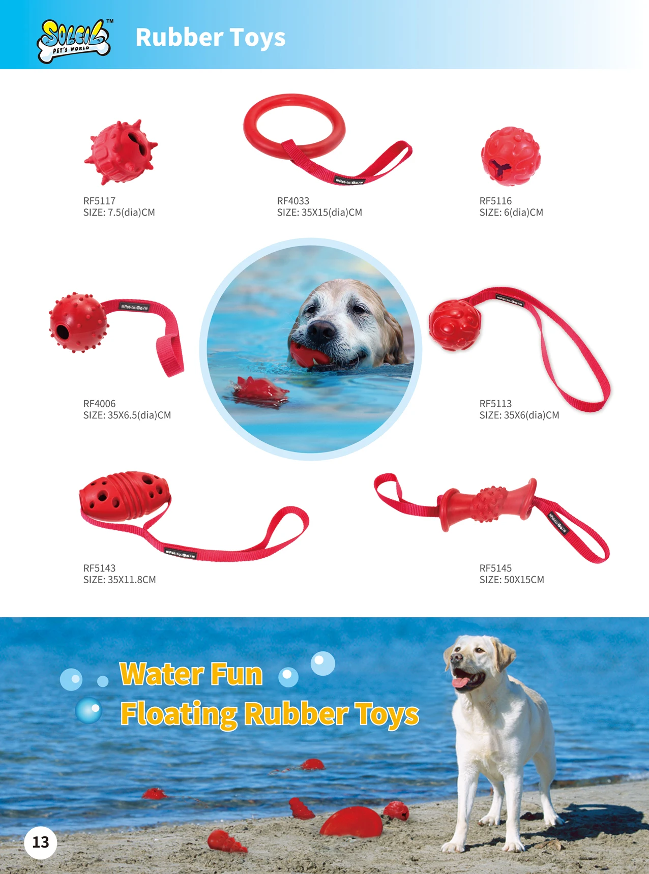 Durable Rubber Squeaky Toys for Dogs - Fun & Sustainable