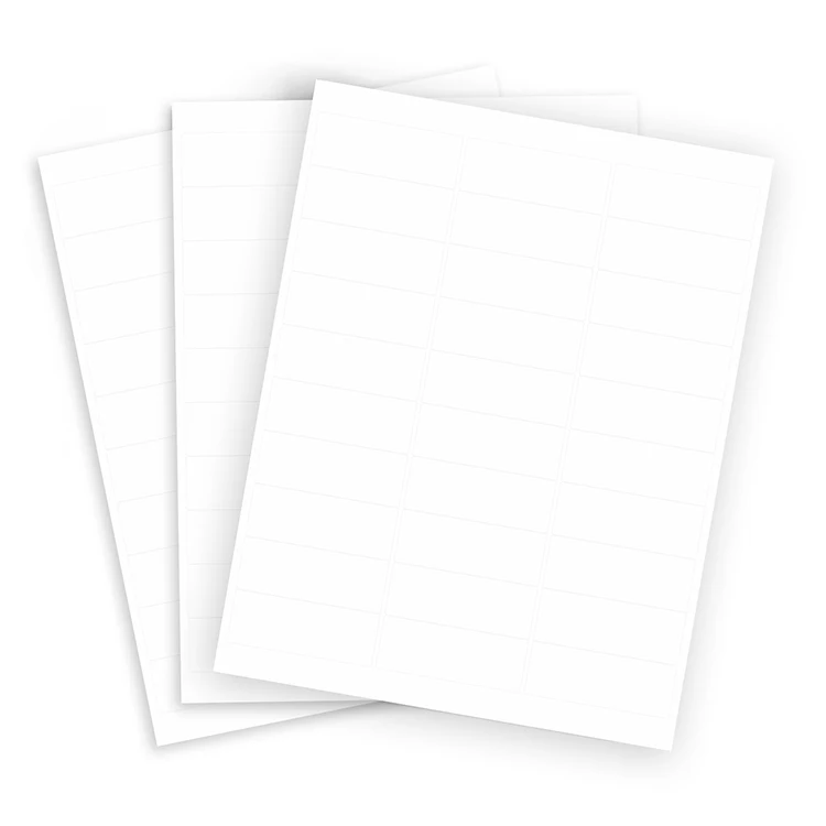 Printable Inkjet A4 Label Sheets Custom A4 Sticker Paper Labels For ...