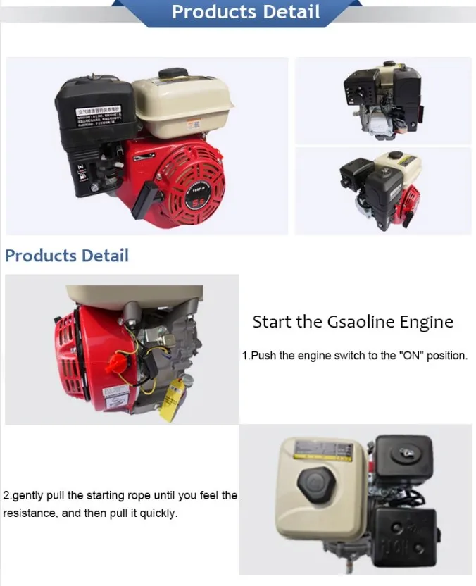 GX270 Petrol Engine - 9hp 270cc Gasoline Power Solution