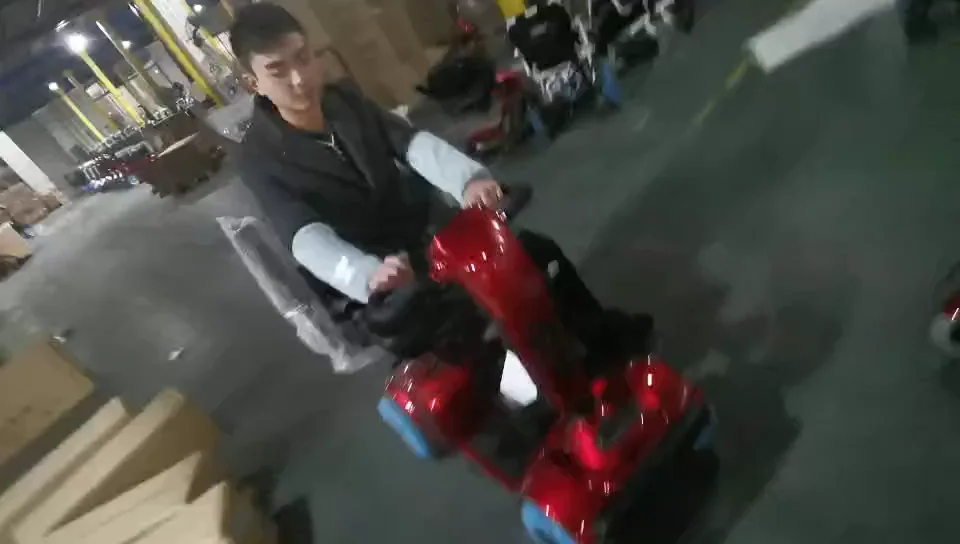 Mini Electric Mobility Scooter 4 Wheel Drive Handicapped Vehicle ...