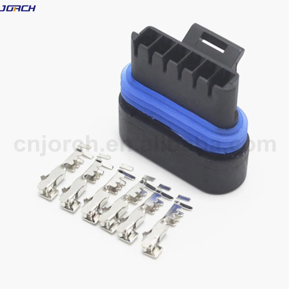 6针路自动连接器母外壳2015-2019 12066317 12162261 12162210防水线束电缆插头DJ7061Y-1.5-21 ...