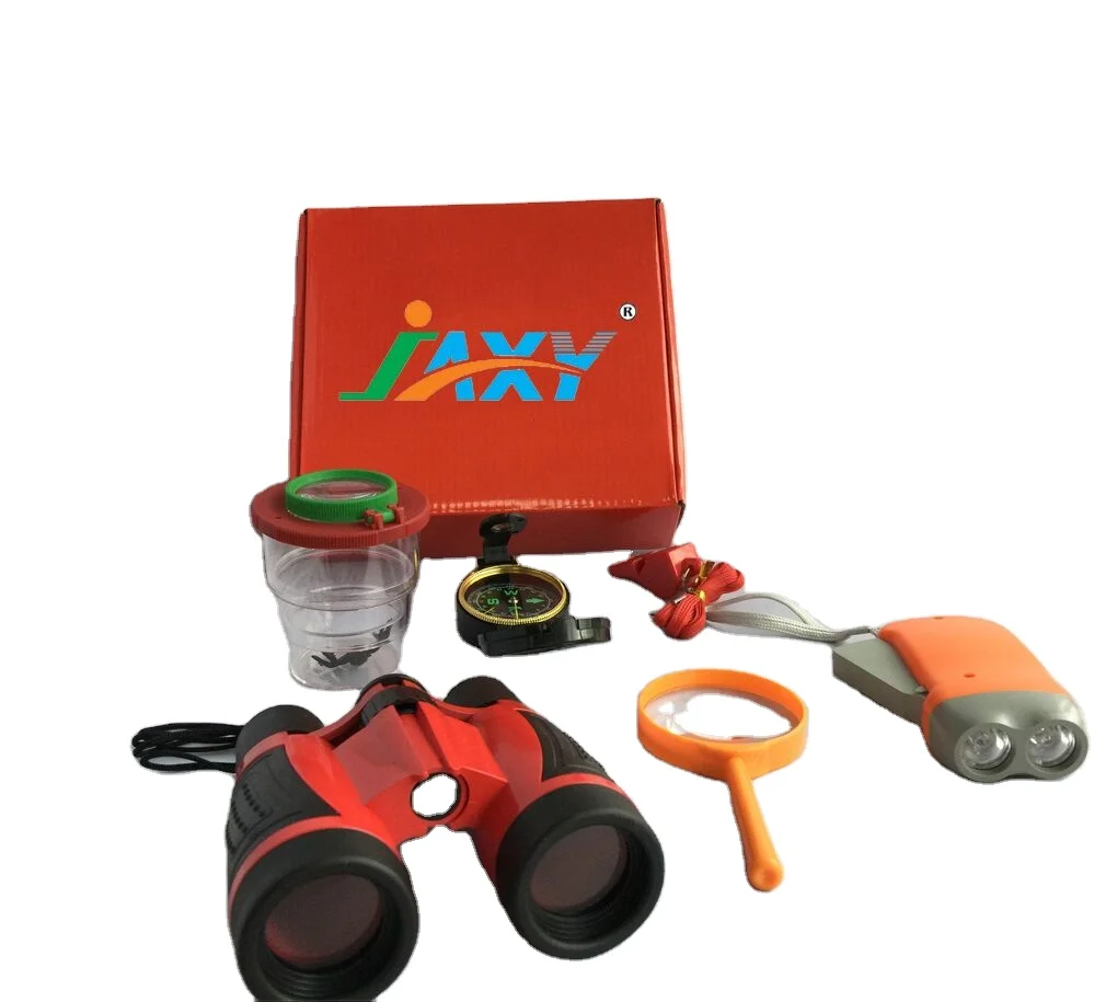 6-in-1 Outdoor Exploration Kit For Kids Binoculars,Magnifying Glass ...