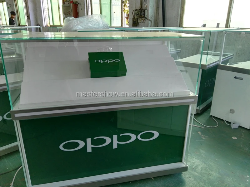 Retail High End Cell Phone Display Showcase/oppo Mobile Phone Shop ...
