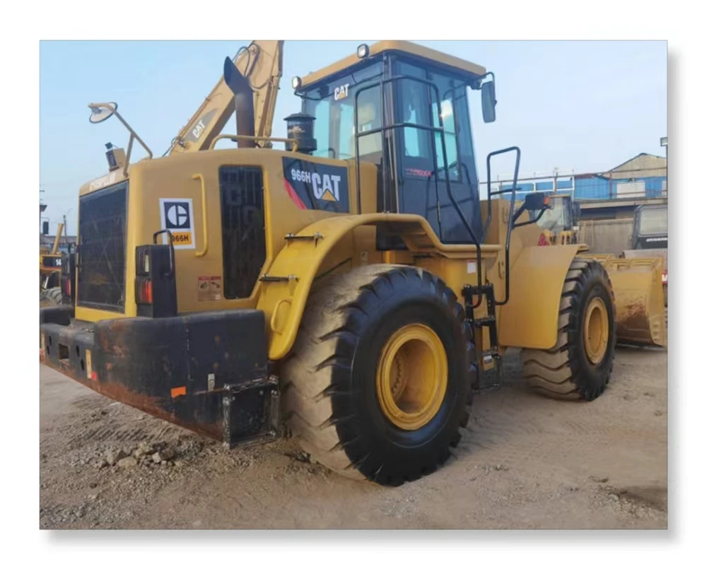 Used Caterpillar 966h Wheel Loader High Work Efficiency Good Condition ...