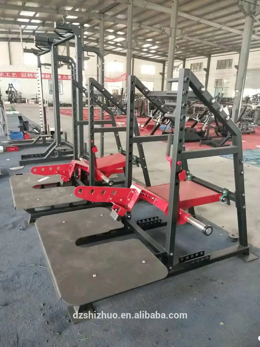 Fitness Equipment Plate Loaded Hip Belt Squat Machine Pit Shark Short ...