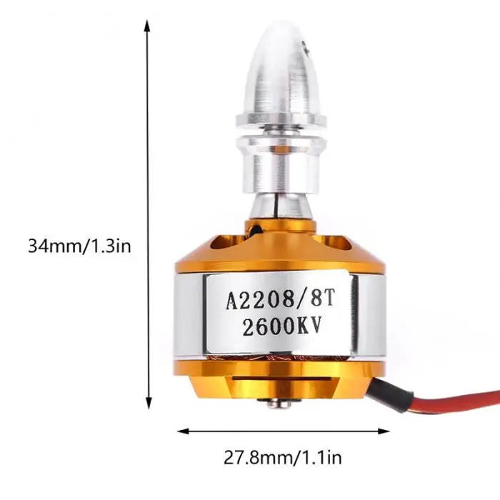 XXD A2208 Brushless Motor - High Performance for RC Drones
