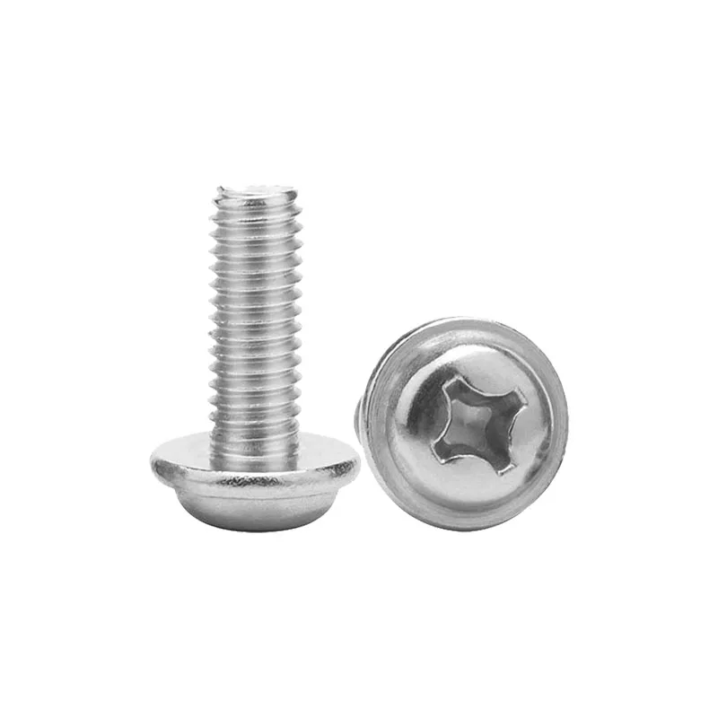 Cross Recessed Wafer Pan Head Machine Screws Din967 Stainless Steel 304/316 Phillips Screws ...