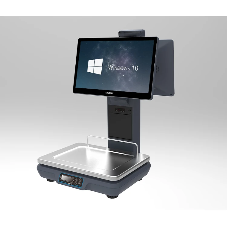 Longfly Smart Ai Pos Scale With Touch Sreen Pos Machine Pos Systems For ...