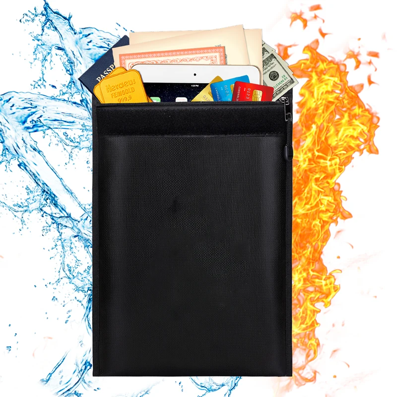 Itchy Silicone Coated Fireproof And Waterproof Portable File Organizer ...