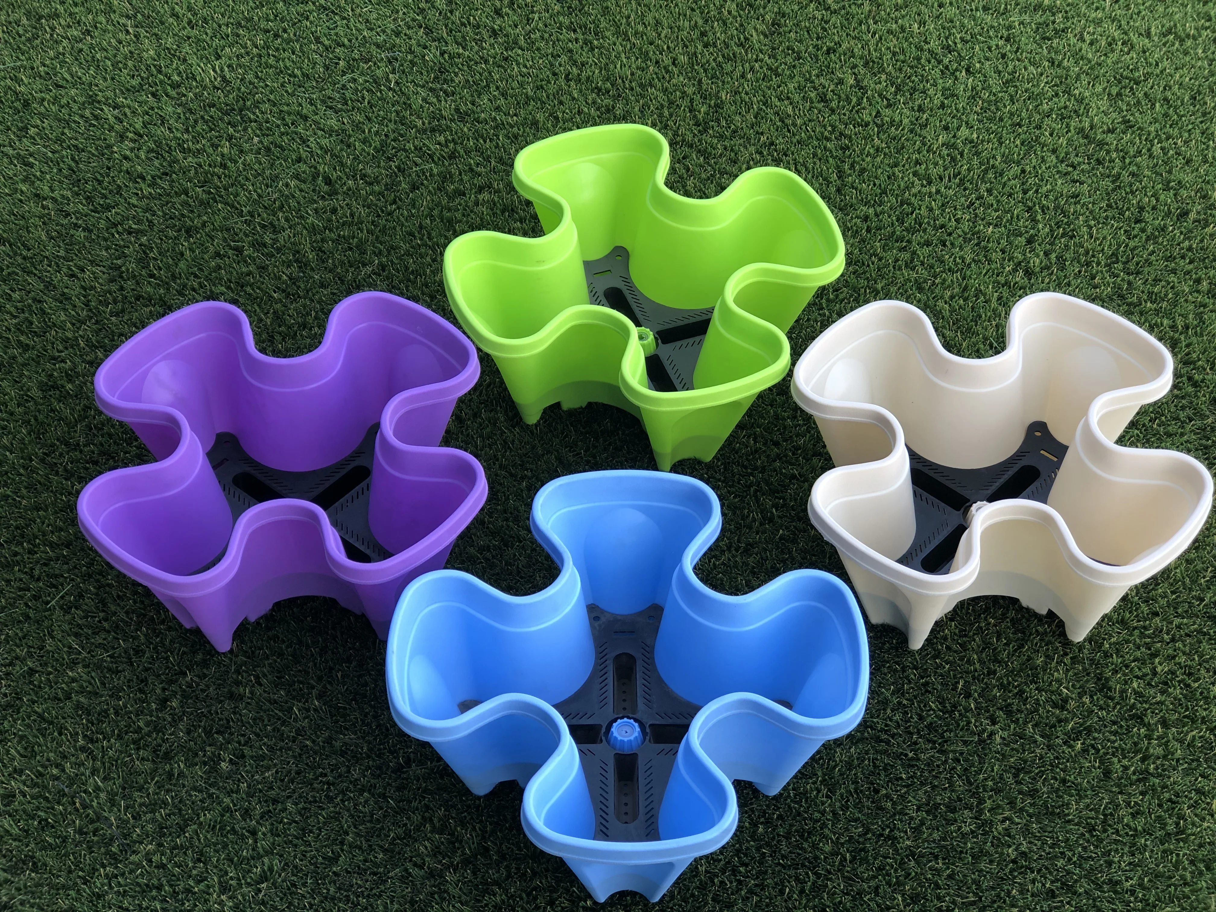 DIY Stacking Planters - Colorful, Anti-Uv, and Durable