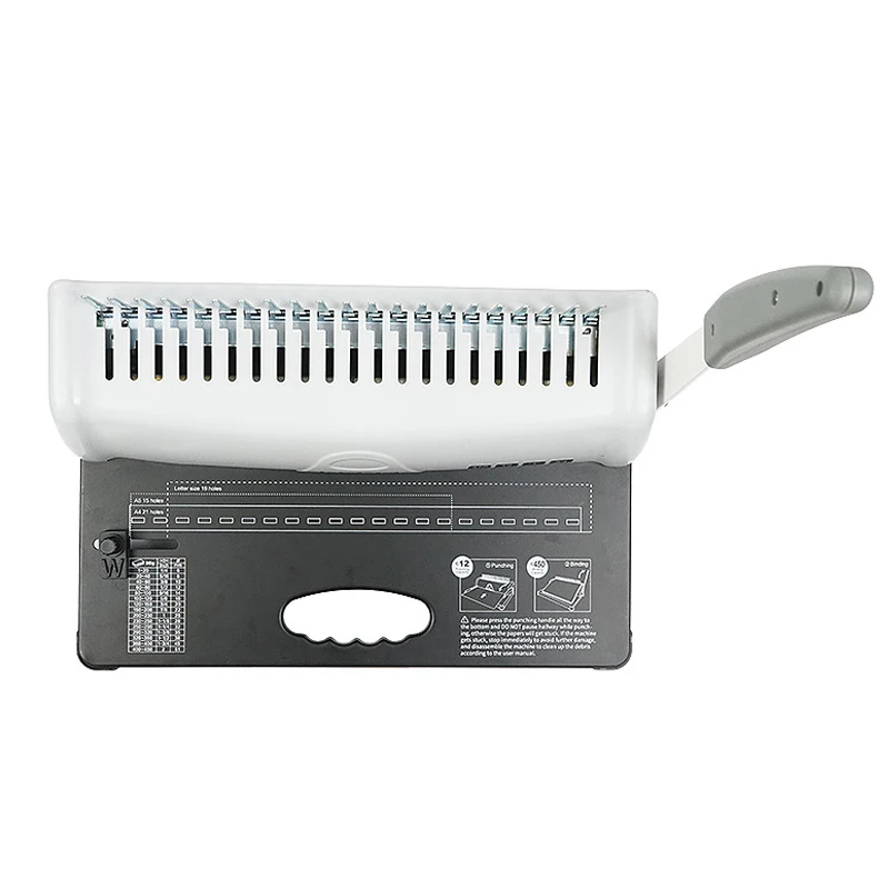 21-hole Binding Machine - Perfect for A4 Document Binding