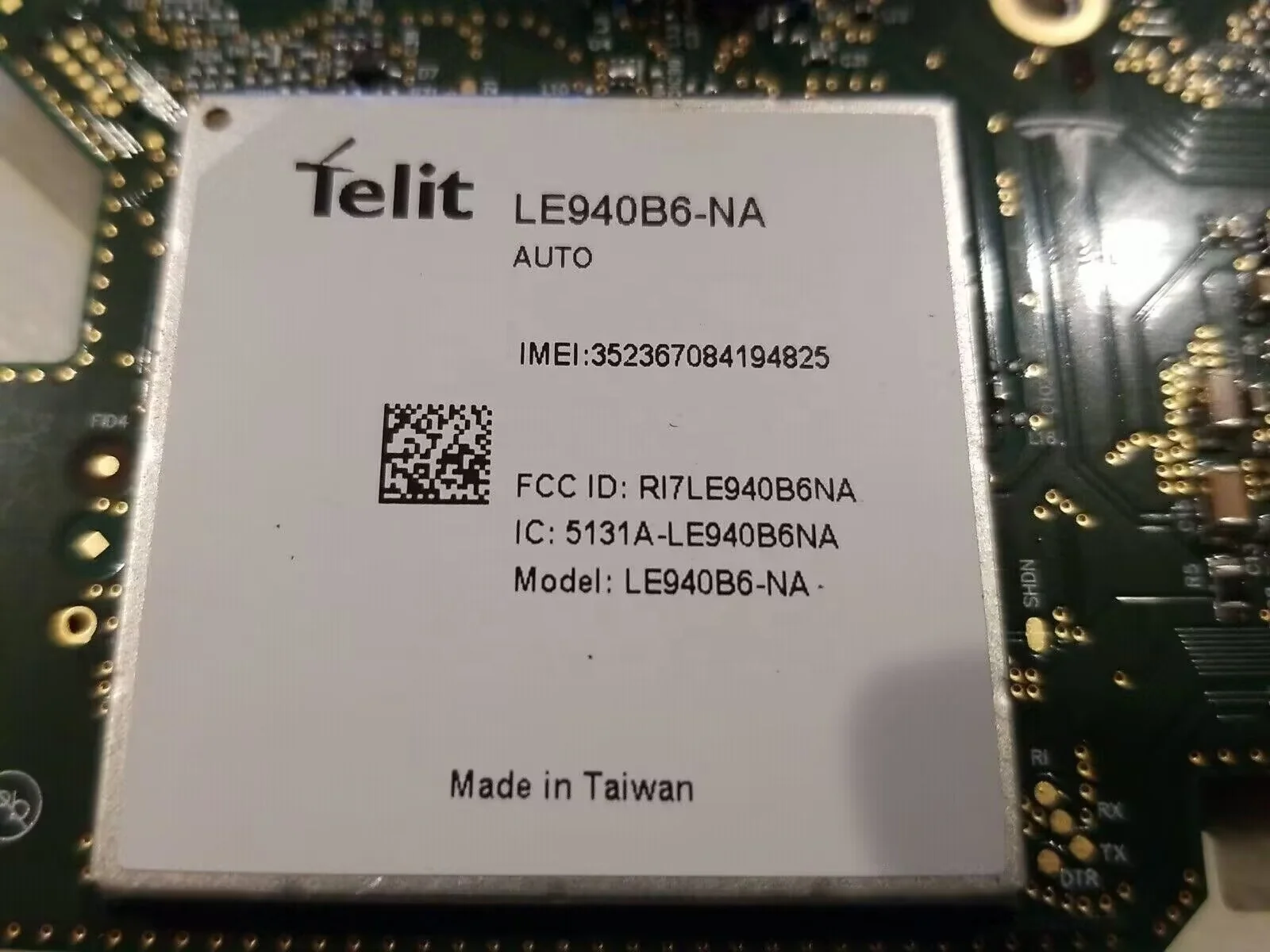 TELIT Modem Connectivity Card for Tesla Model 3 (2017-2020) - OEM ...