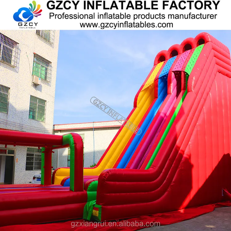 Commercial Giant Inflatable Water Slide for Adult Large Inflatable Pool ...