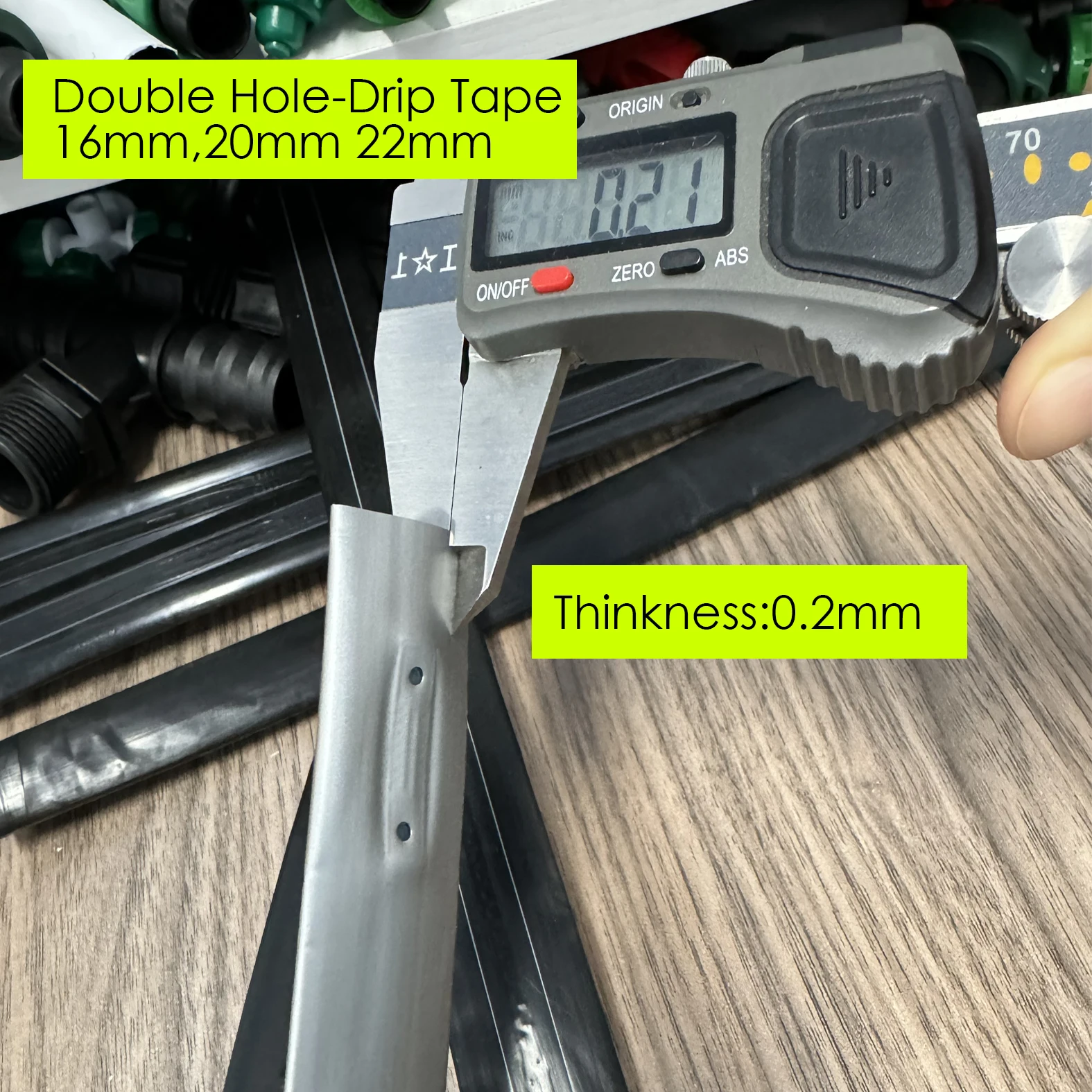 16mm Drip Line Irrigation System for Greenhouses & Vegetables