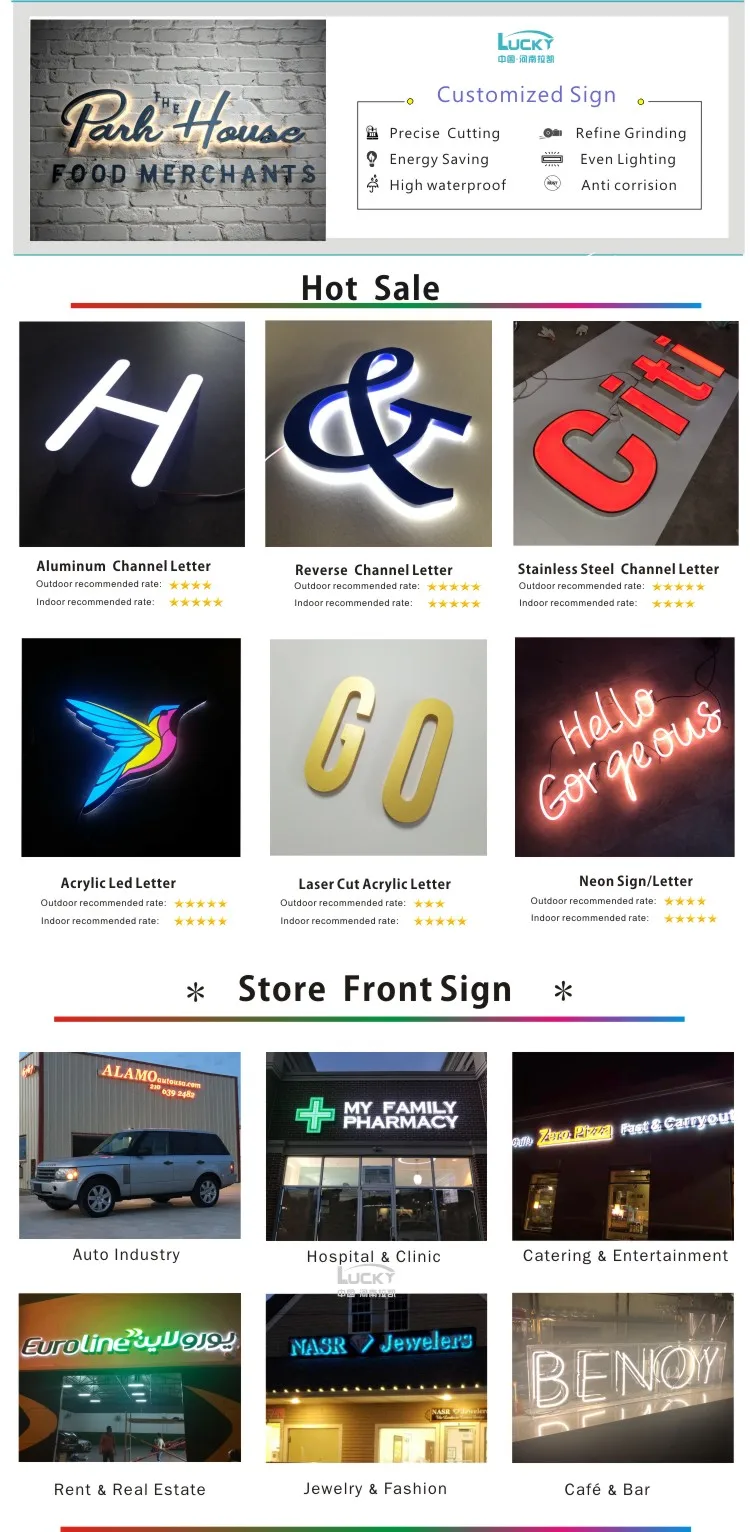 Custom Engraved Laser Cut Led Acrylic Letter Illuminated Led Alphabet ...