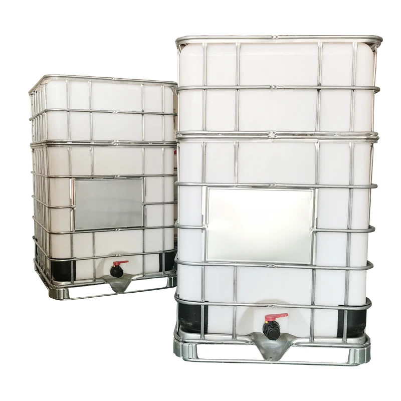Black White Color Caustic Soda Ibc 1500 Litre Plastic Water Tank With ...